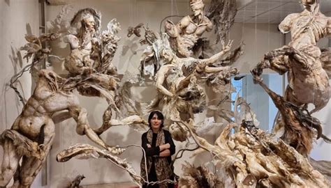 Elham Fallahi Myths Brought To Life With Recycled Materials