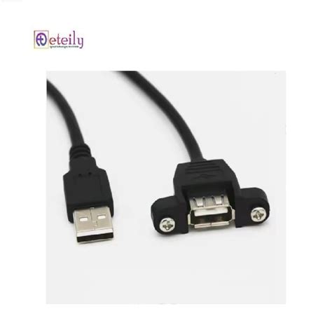 100v Rating Voltage Usb Cables With Screw Molding Screw Usb Wire Harnesses