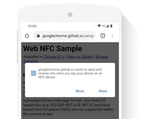 Chrome Brings NFC To Mobile Web Apps Liliputing