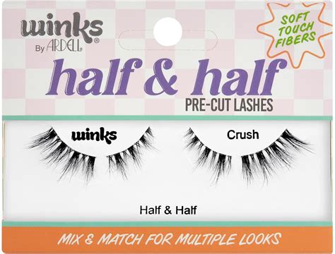 Ardell Winks Half And Half Pre Cut Lashes Crush False Eyelashes Diy Lash Cluster