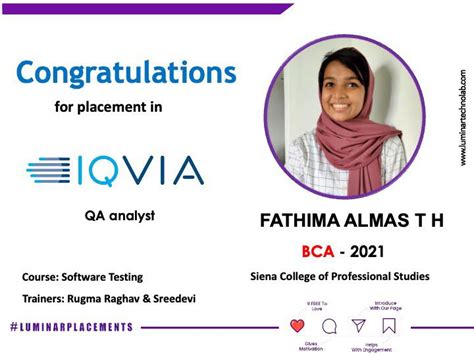 Congratulations On Your Luminar Technolab Private Ltd