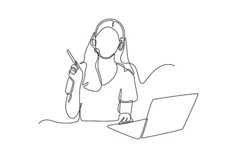 Customer Service Assistant Drawing Vectors And Illustrations For Free
