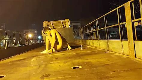 Dancing Naked On A Truck And Stuffing Toys Into The Back Hole Part 3