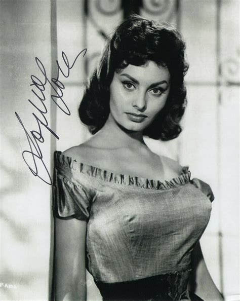 Sophia Loren Signed Autograph 8x10 Photo The Life Ahead And Two Women