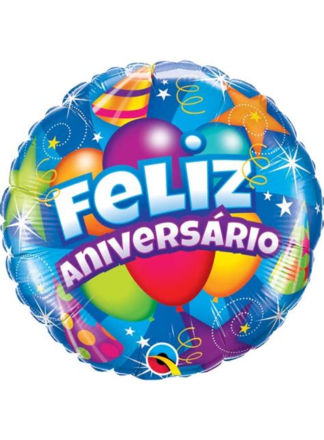 Balões Happy Birthday Bam Festas