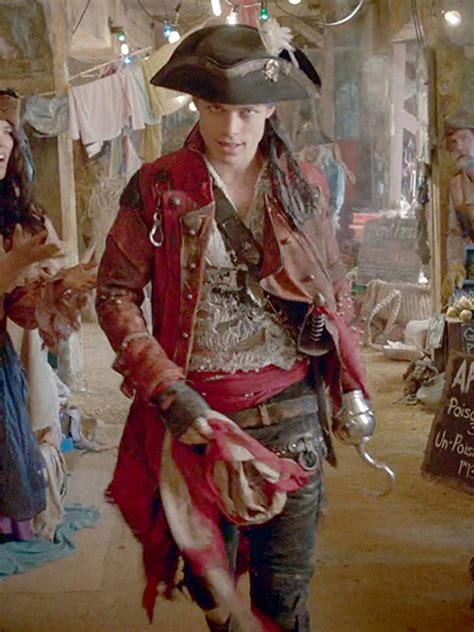 Thomas Doherty Descendants 2 Red Leather Jacket Just American Jackets
