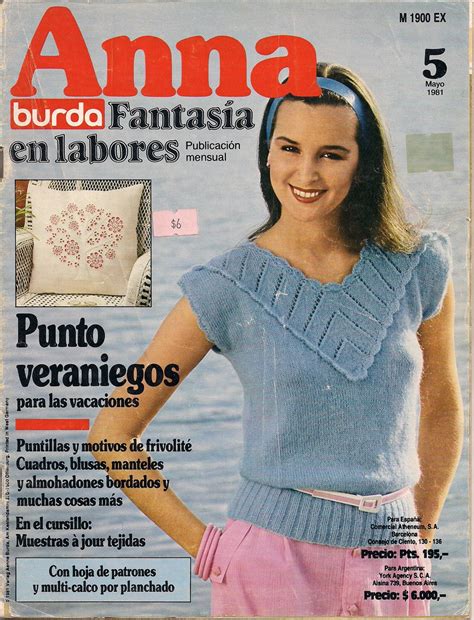 Anna Burda Nº5 Mayo 1981