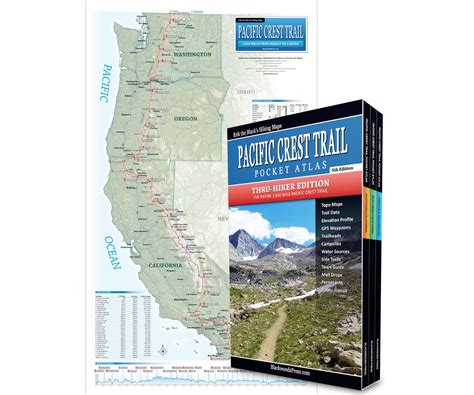 Pacific Crest Trail Map Bundle Erik The Blacks Hiking Maps