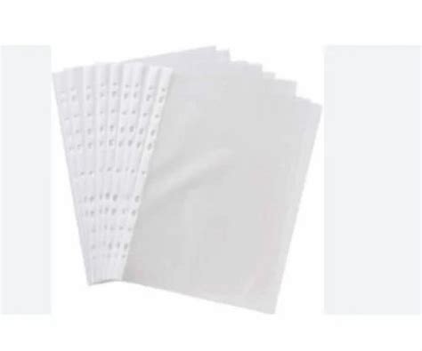 Plastic A4 Punch Folder Protector At ₹ 19 Piece In Pune Id 2854755535962