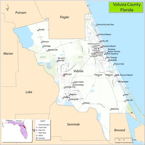 Volusia County Florida Zip Code Map At Frank Dugas Blog