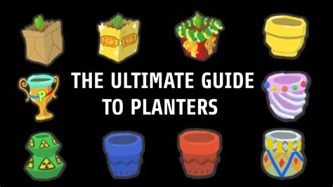 The Ultimate Guide To Planters Bee Swarm Simulator Youtube