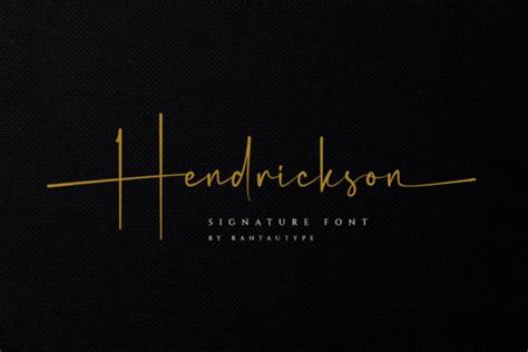 Hendrickson Font Font Canyon