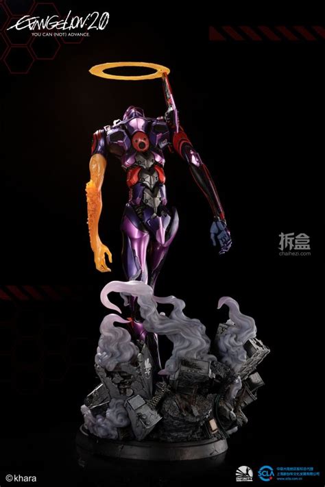 开天工作室 Eva新世纪福音战士 新剧场版 觉醒初号机 全身雕像 拆盒