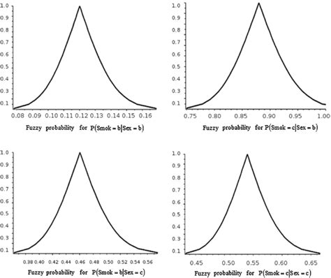 Fuzzy Conditional Probabilities For Sex And Smoke We Calculate
