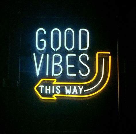 Good Vibes Neon Sign Real Neon Light Z1189 Neon Words Neon Signs