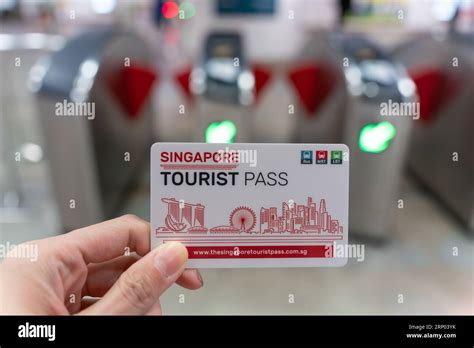 Singapore Aug 30 2023 Singapore Tourist Pass Allows The Tourist To