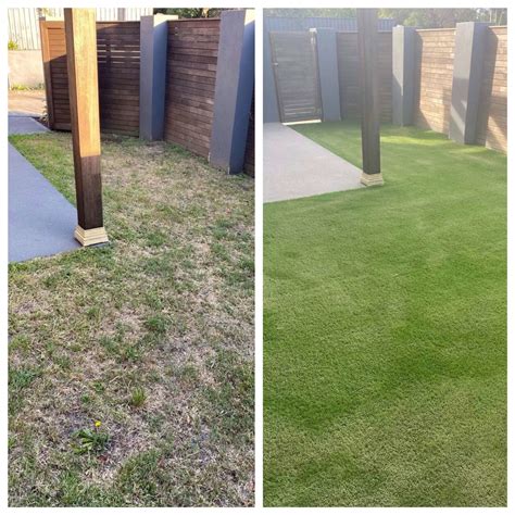 Before And After Artificial Grass Photos East Coast Synthetics