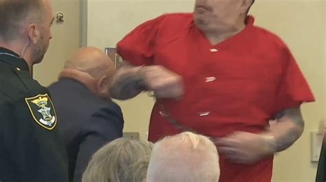 Convicted Murderer Attacks His Attorney In Bizarre Courtroom Clash I