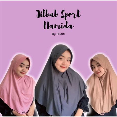 Jual Hamidah Non Serut Bergo Hamidah Hijab Sekolah Hamida Hijab Daily Shopee Indonesia