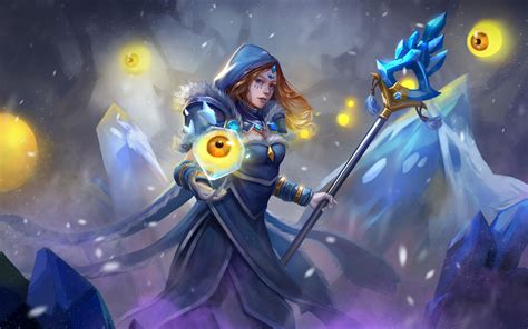 Dota 2 Crystal Maiden Fan Art