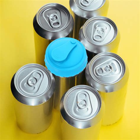 Milisten 3 Pack Reusable Silicone Can Lids For Beer And Soda Cans Leak