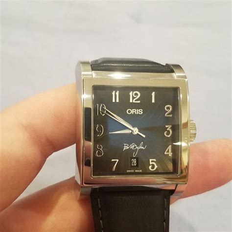 Oris Rectangular Bob Dylan Limited Edtion 733 7618 4084 Price Specs Market Insights Watchcharts