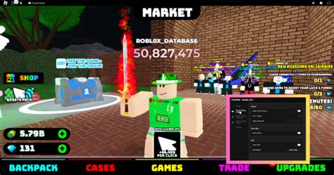 case clicker script roblox database