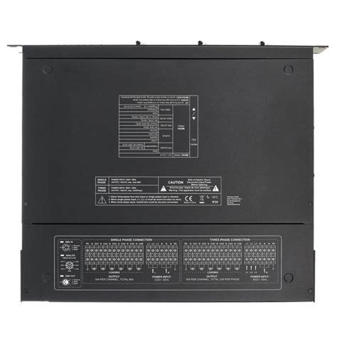 Botex Dpx 620 Iii 6 Ch Dimmer Inst Thomann Uk