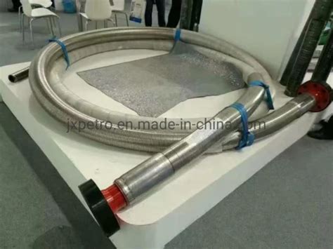 Api 16c Stainless Steel Hose Flexible Hose For Choke And Kill Manifold Api 6a Flange Drilling