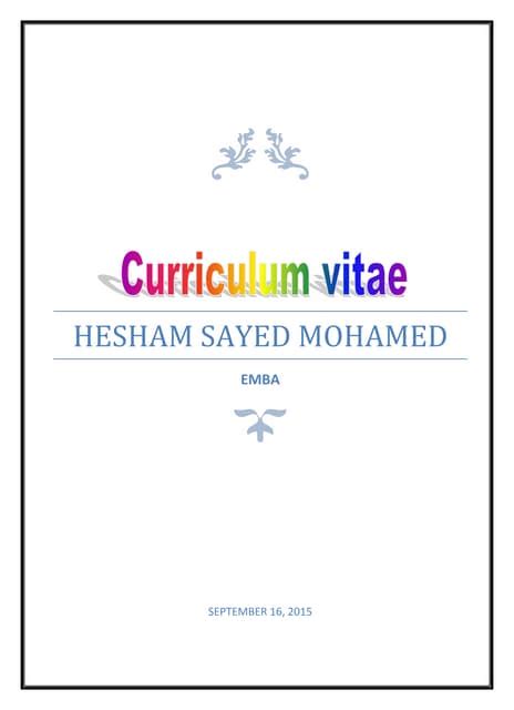 Hesham Sayed Sales Dirctor Pdf Hesham Sayed Sales Dirctor Pdf