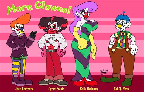More Clowns By Tmntsam On Deviantart