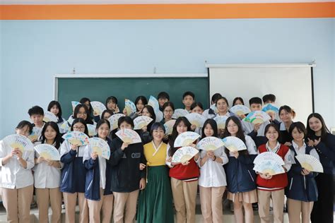 한국 캘리그라피 수업 단체 사진