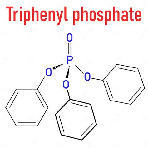 Triphenyl Phosphate Molecule Used As Flame Retardant And Plasticizer