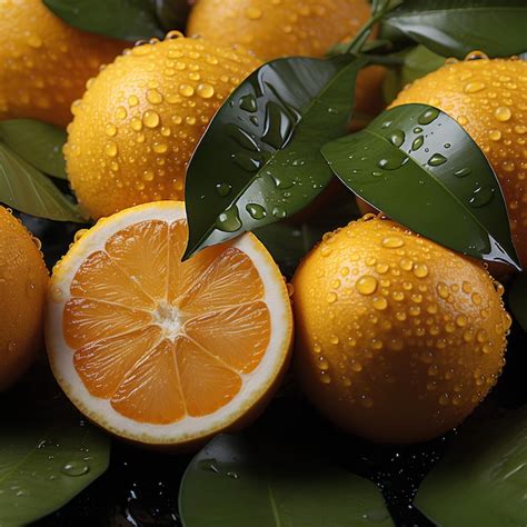 Premium Photo Very Tasty Looking Oranges