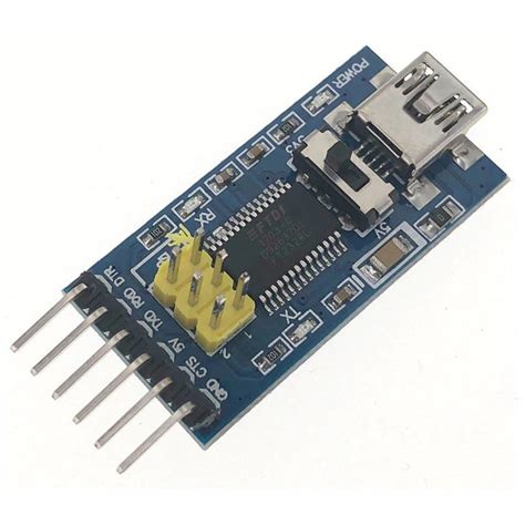 Jual Blue Ft232rl Ftdi Usb 33v 55v To Ttl Serial Adapter Module For