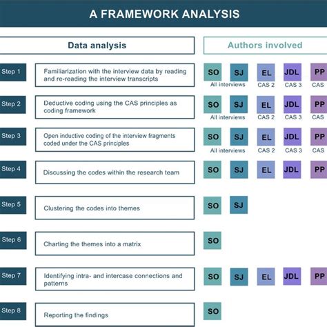 In Eight Steps 19 Interviews Resulting From 8 Cass Were Analyzed