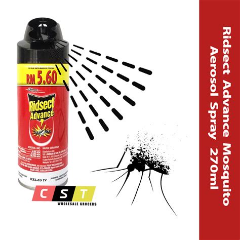 Ridsect Advance Mosquito Aerosol Spray 270ml Lazada