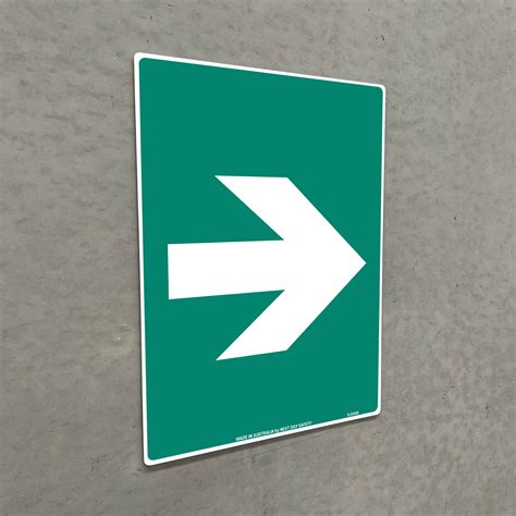 Right Directional Arrow Sign Next Day Safety