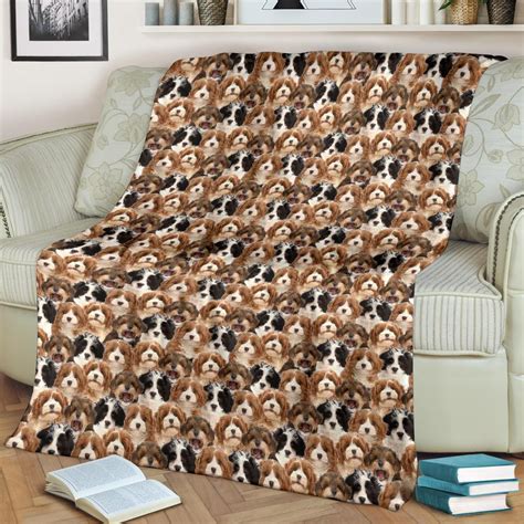 Cavapoo Full Face Blanket Cordecar Store