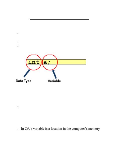 3 variables and datatypes pdf
