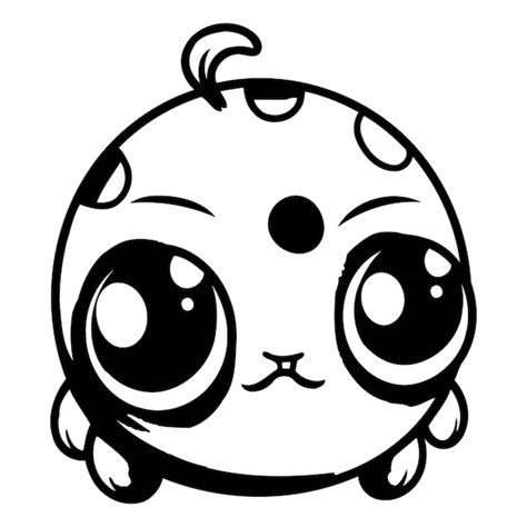 Premium Vector Cute Ladybug Cartoon Character On White Background