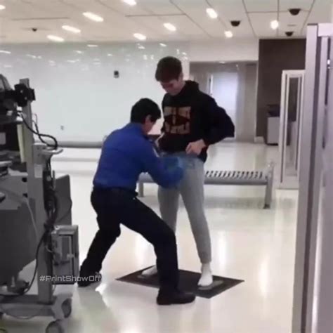 Just Naked TSA Pat Down ThisVid