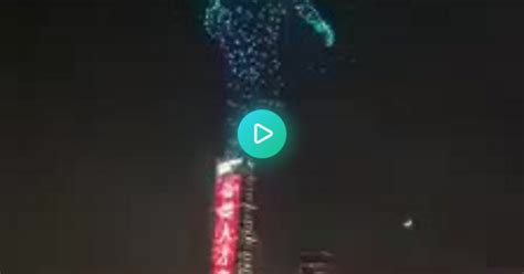 Incredible Mesmerizing Animation Created By An Army Of Synchronized Mini Drones Album On Imgur