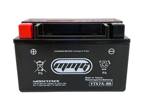 Battery YTX7A-BS (Acid Batteries) | Arlington PowerSports