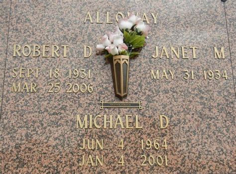 Dr Michael D Alloway 1964 2001 Find A Grave Memorial