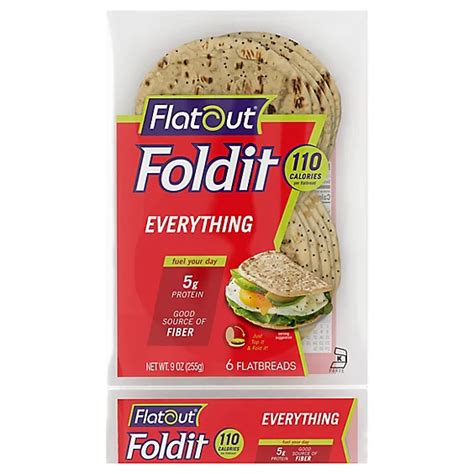 Flatout Foldit Flatbread Everything Fig App