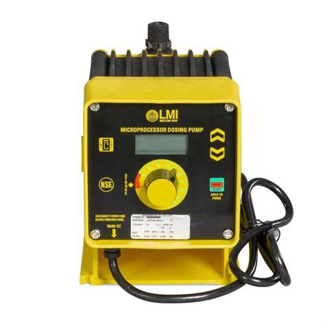 Lmi B Series Solenoid Chemical Metering Pump Haosh Pump