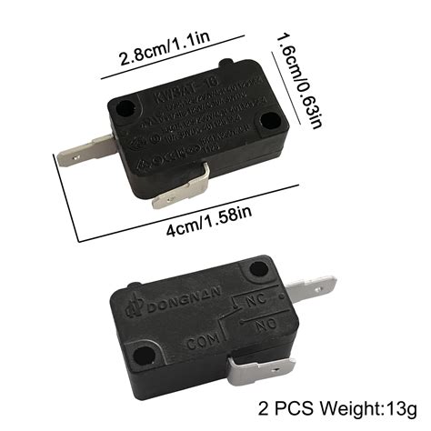 Kw3a Microwave Oven Door Interlock Switch 16a 125vac 250vac Microwave Oven