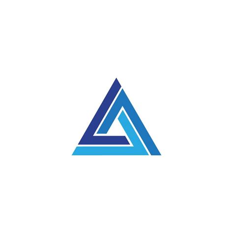 Triangle Logo Template Vector Icon 19785157 Vector Art At Vecteezy