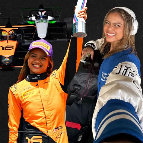 Meet Bianca Bustamante F1 Academy Driver Turned Tiktok Star Who What Wear